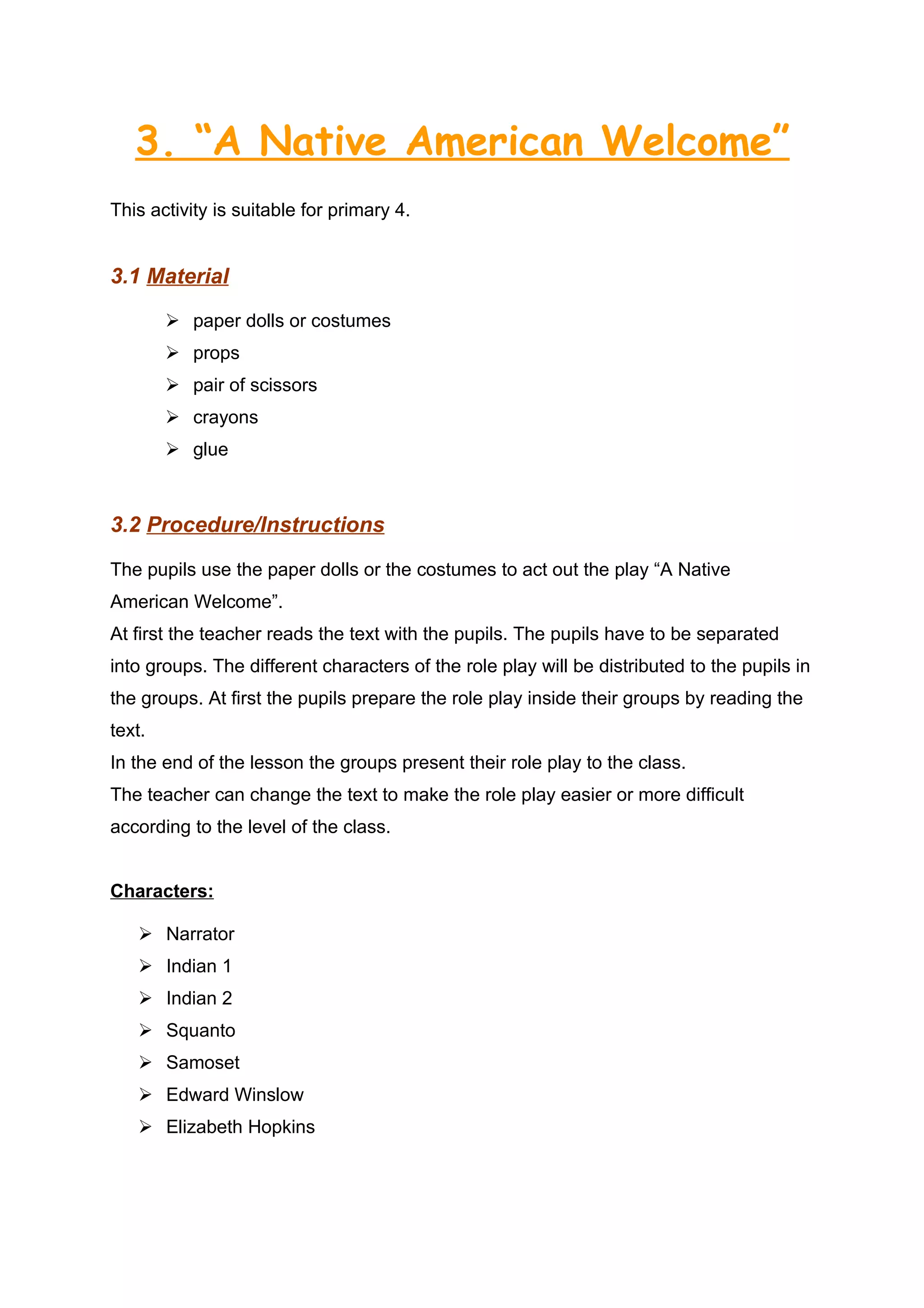 A native american_welcome | PDF