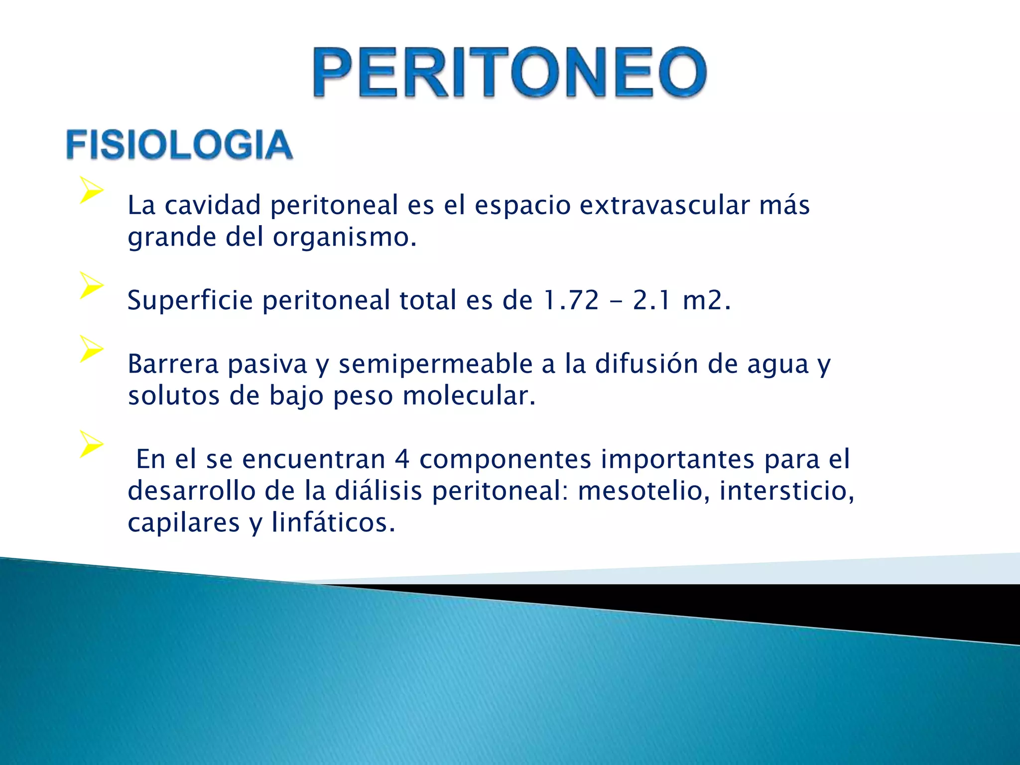 Anatomía y Fisiología del Peritoneo y Retroperitoneo - 2017 | PPTX ...