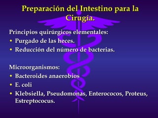 AnatomíA Y FisiologíA Del Colon, PreparacióN Preoperatoria | PPT