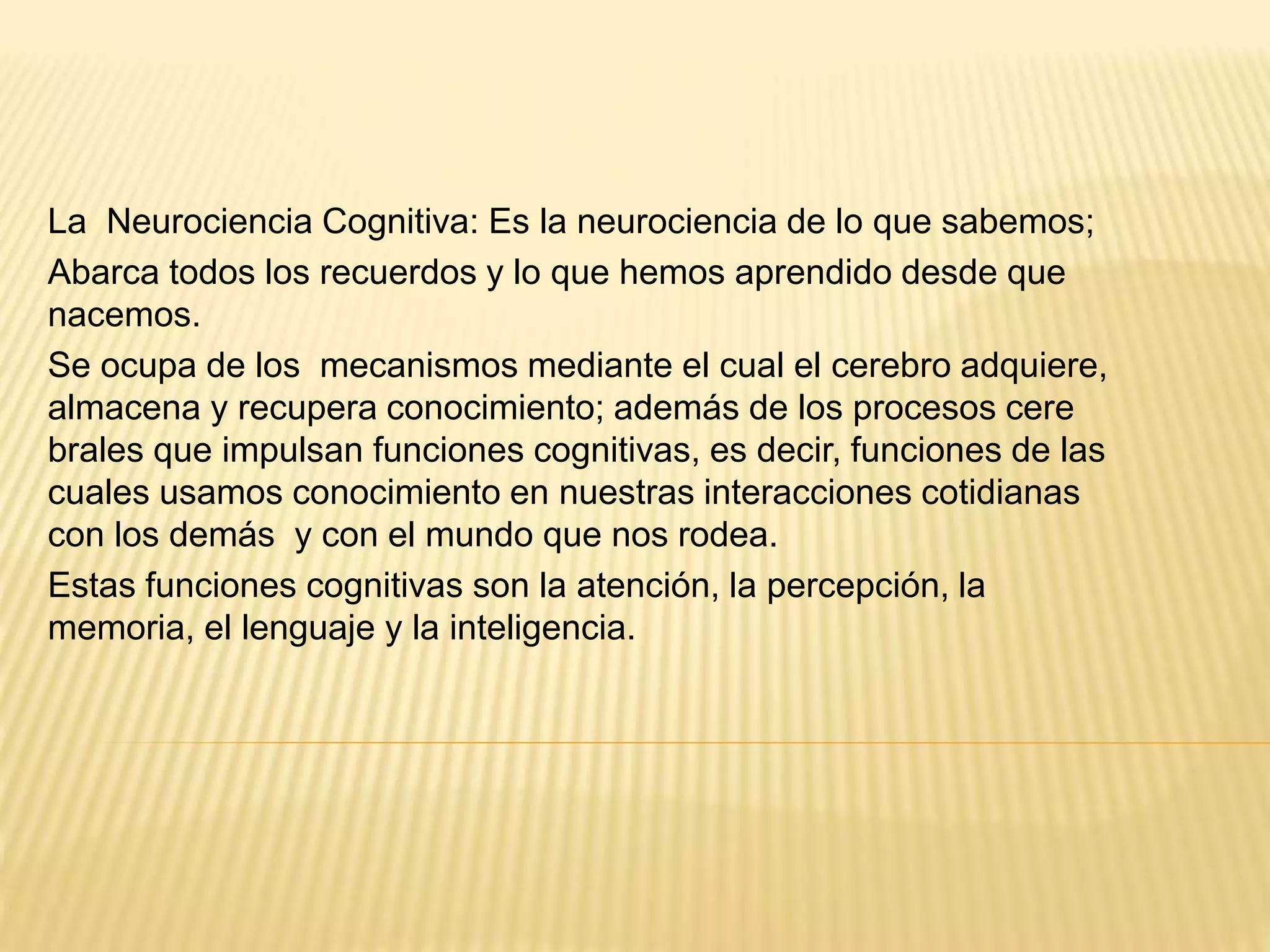 Anatomía de la cognición (rlc) | PPTX