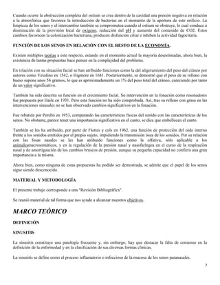 Anatomía de los senos paranasales | DOCX