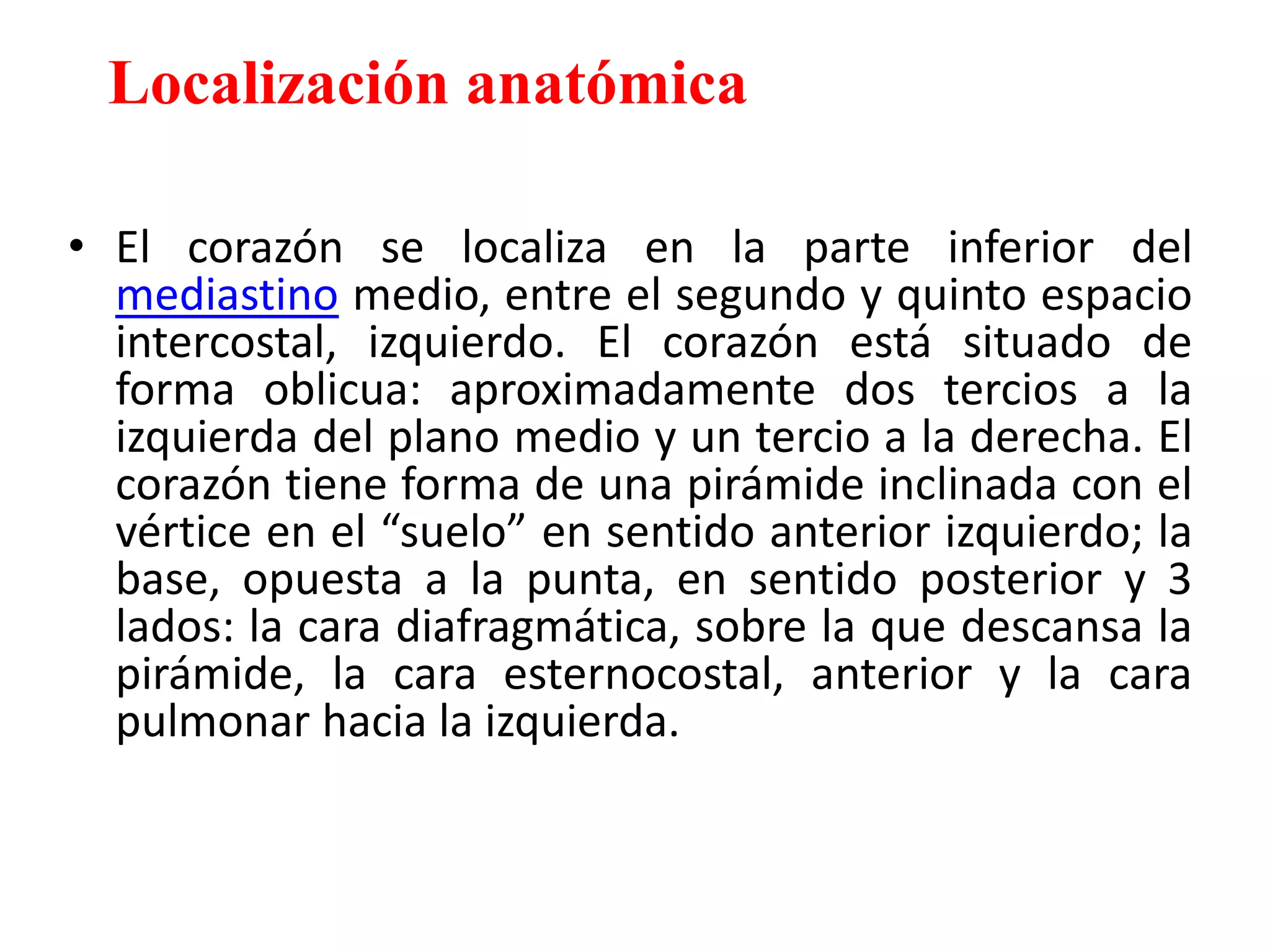 Anatomía y fisiología del corazón | PPTX