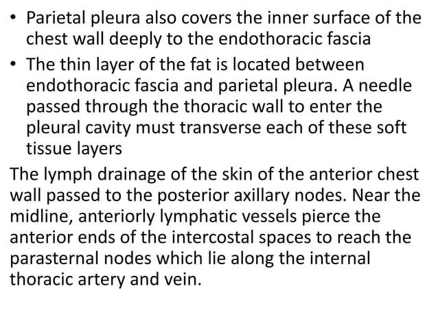 anatomy of the thorax | PPT