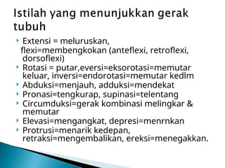 dasar dasar fisiologi Anatomi manusia.ppt