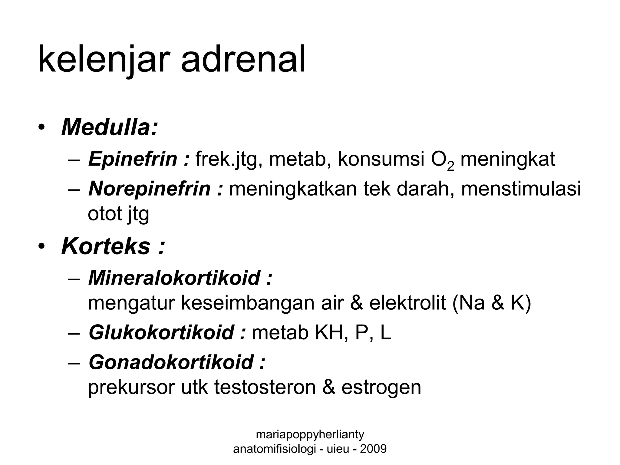 anatmi sisten endokrin membahas tentang organ organ terkait sistem ...