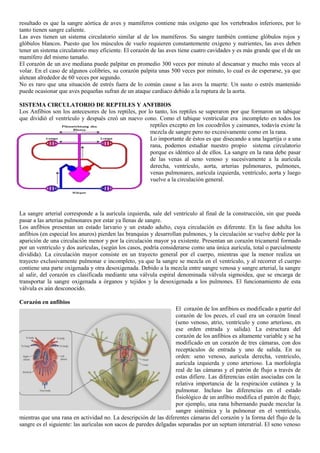 Anatomia comparada-aparato-circulatorio | PDF