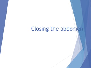 Abdominal incision and abdominal anatomy | PPT