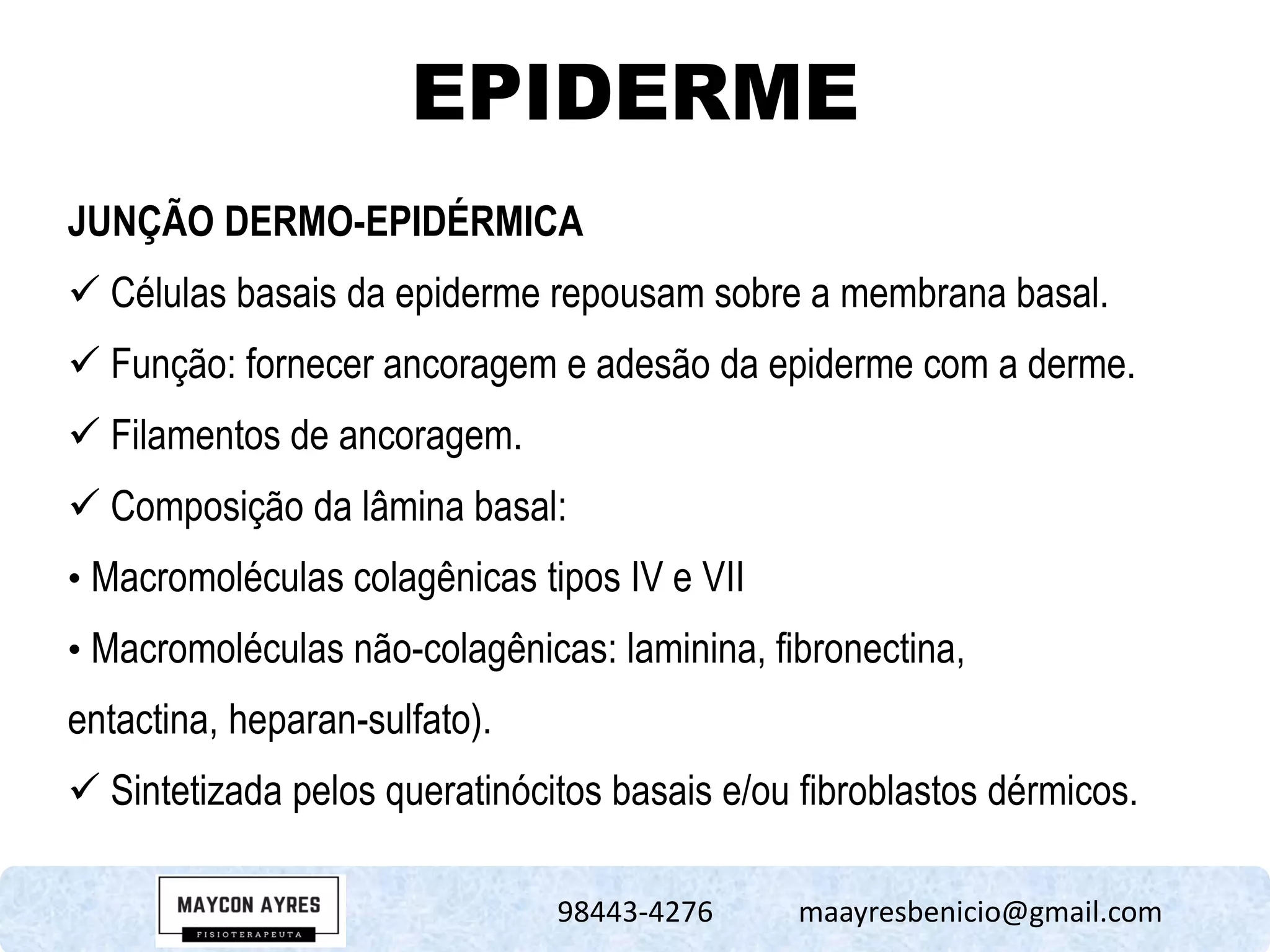 Anatomia da estrutura da pele | PDF