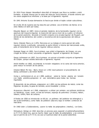 Anatomia de la hernia inguinal | DOCX