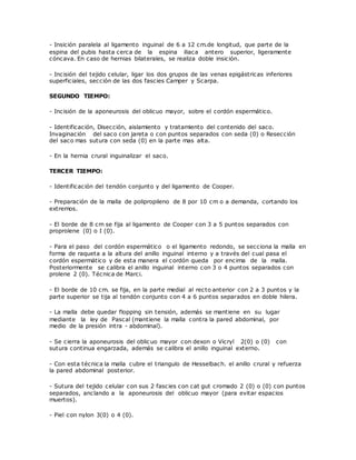 Anatomia de la hernia inguinal | DOCX