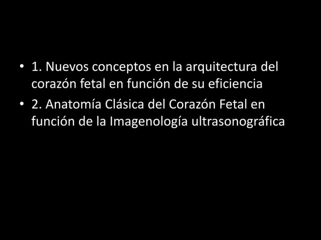 Anatomia del corazon fetal | PPTX