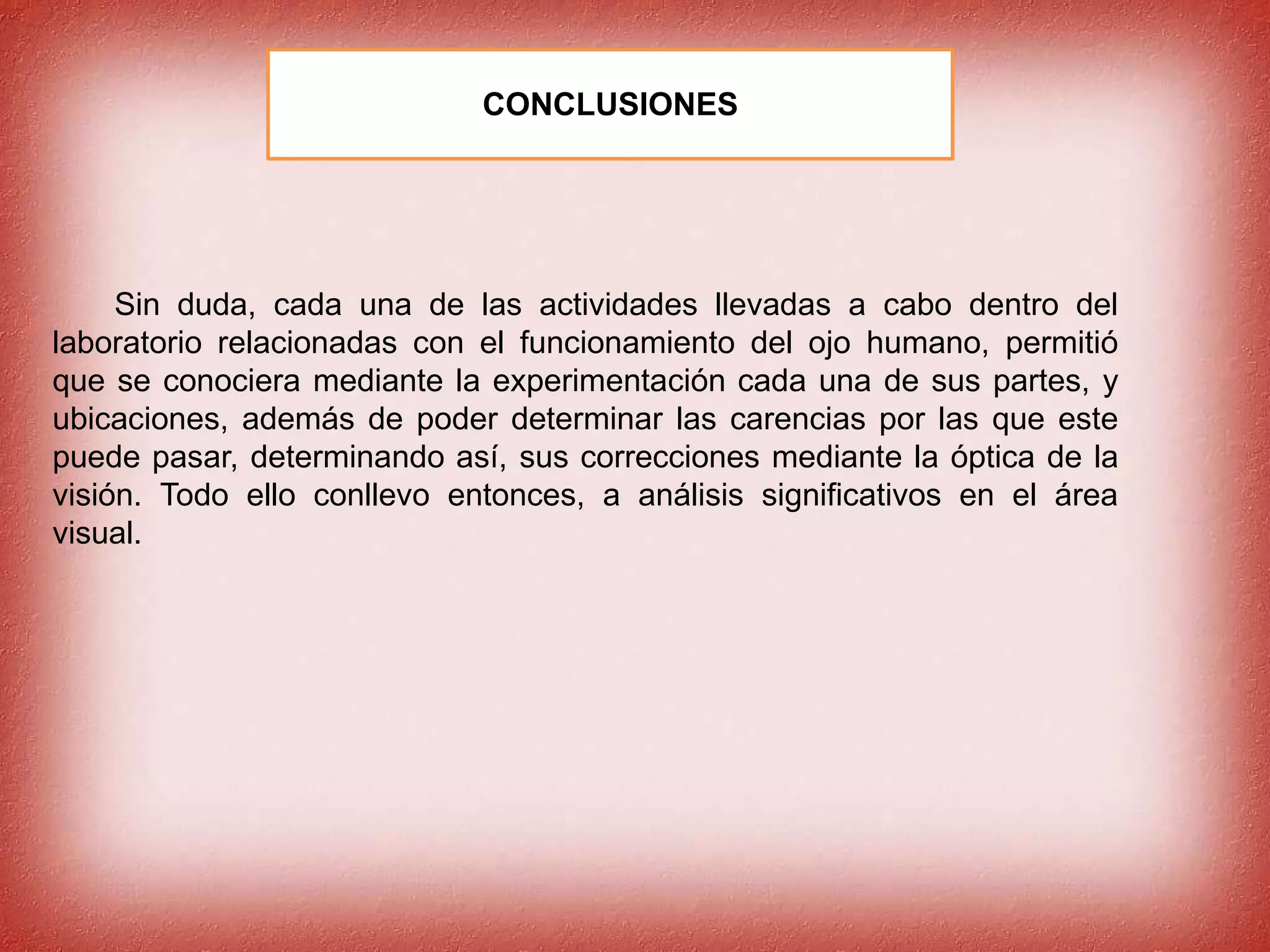 Anatomia del ojo y optica de la vision | PPTX | Eye and Vision ...