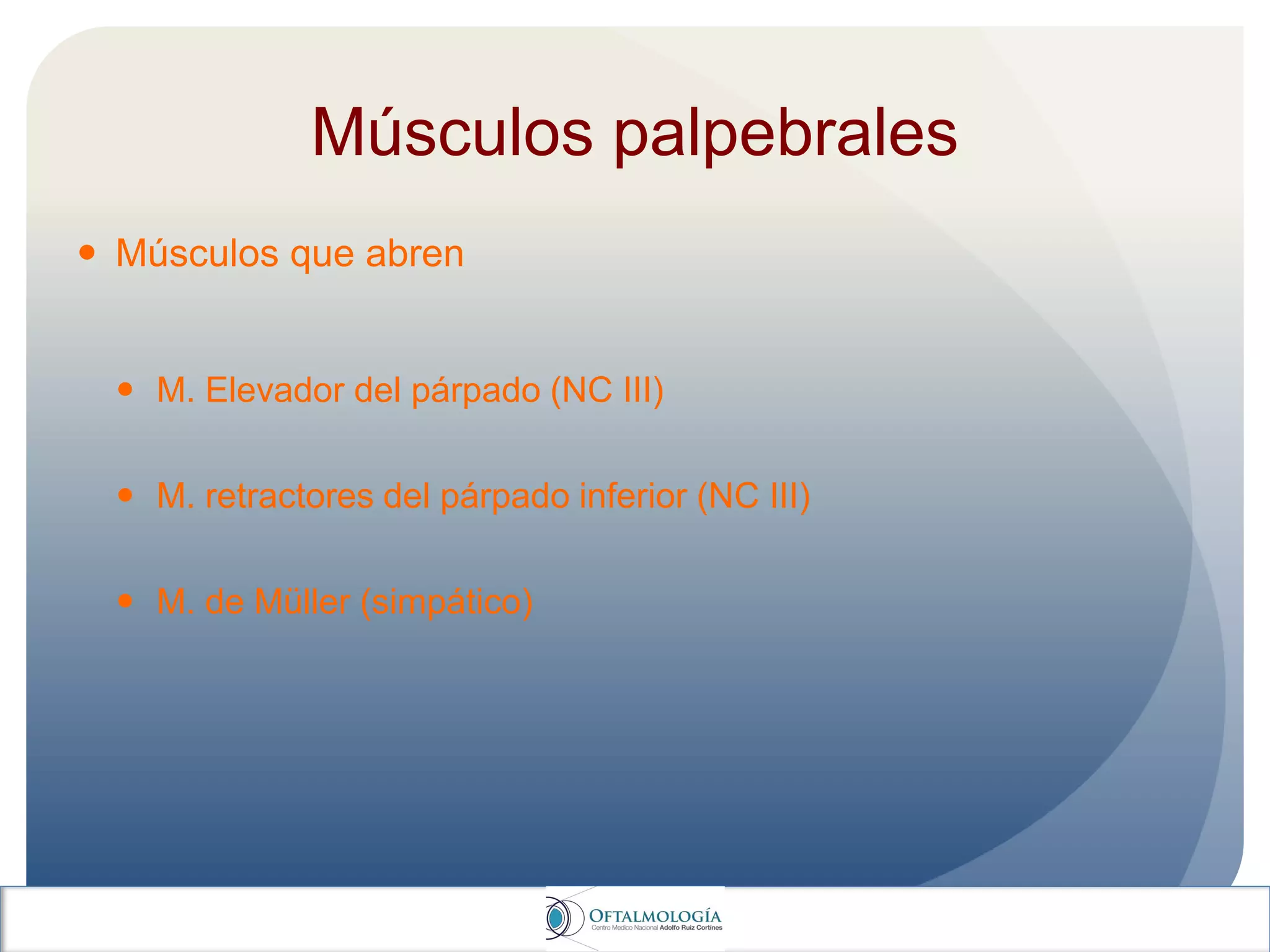Anatomia del parpado | PPTX