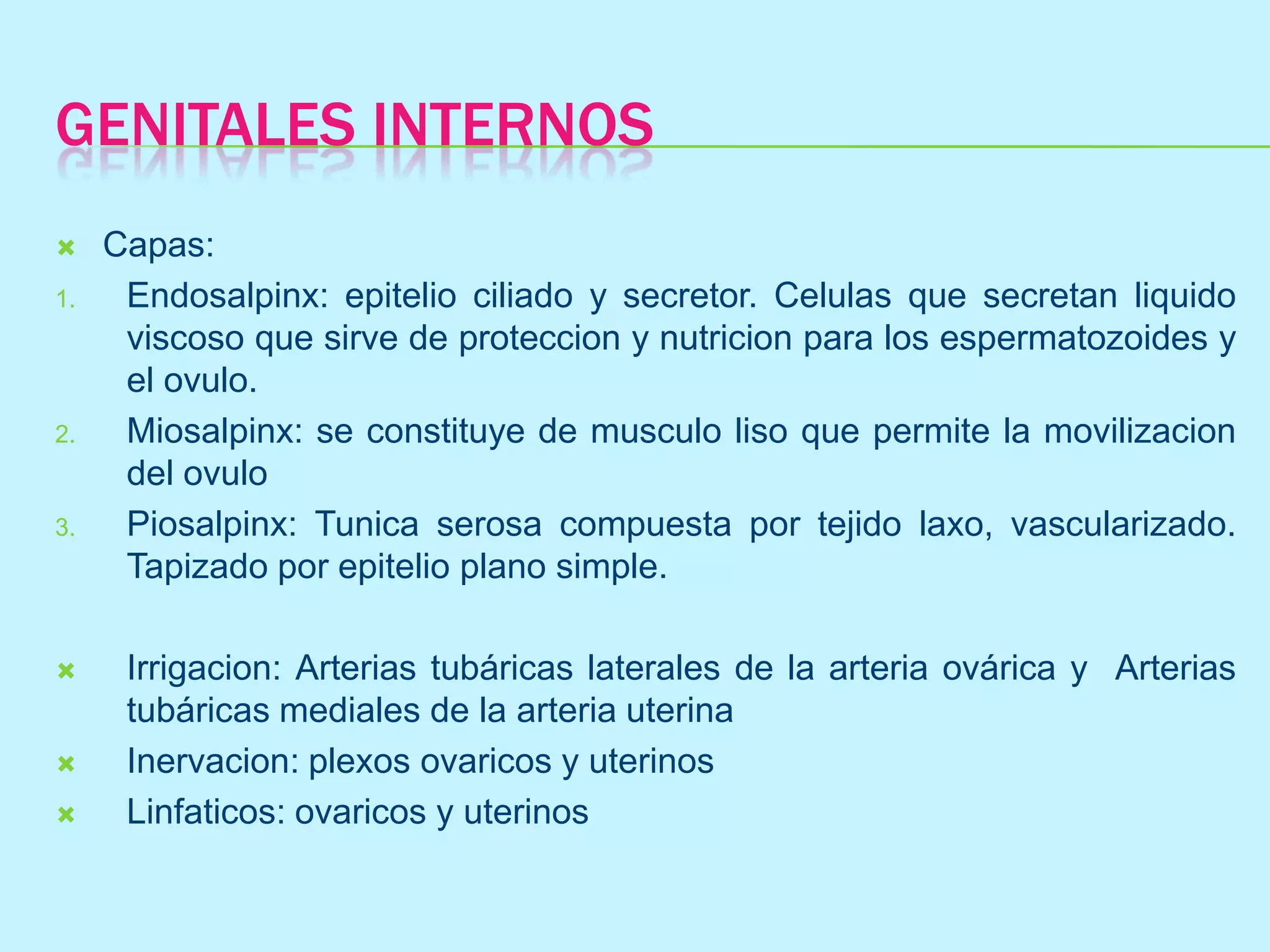 Anatomia del aparato reproductor femenino | PPTX
