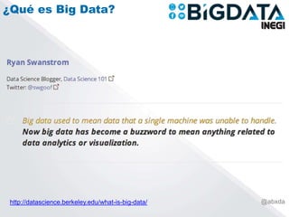 Anatomía de un proyecto de Big Data | PPTX