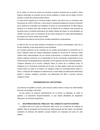 Anatomia e histología del oído | PDF