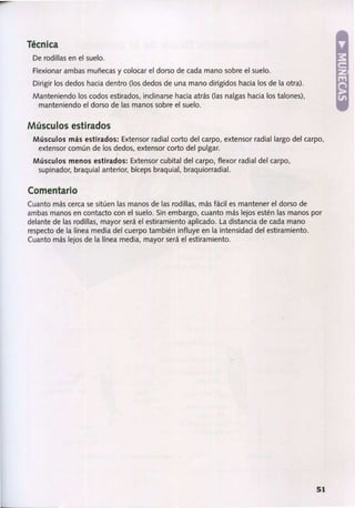 Anatomia estiramientos | PDF