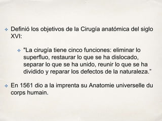 Historia De Anatomia Humana Pptx