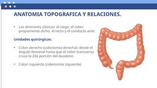 ANATOMIA QUIRURGICA DE COLON, IRRIGACION E INERVACION.pptx