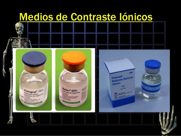 Anatomia radio. ii contrastes