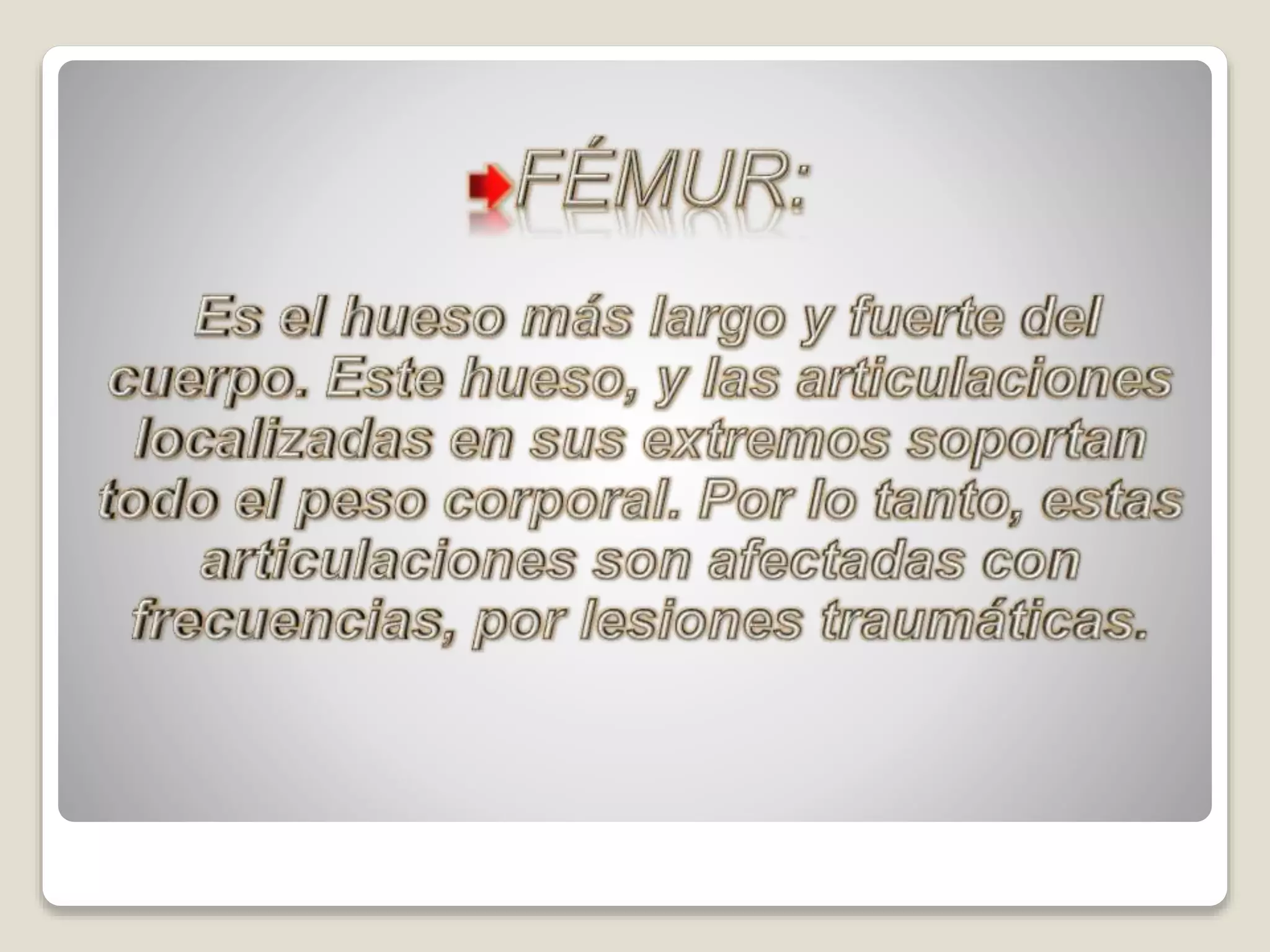Anatomia radiologica del femur | PPTX