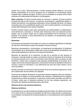 Anatomia y semiología del aparato genitourinario | PDF