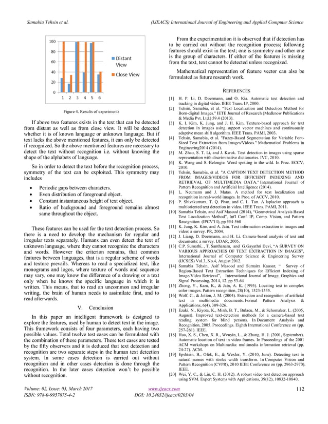 Anatomical Survey Based Feature Vector For Text Pattern Detection Pdf 5387