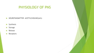 Anatomical and physiological consideration of ans [autosaved ...