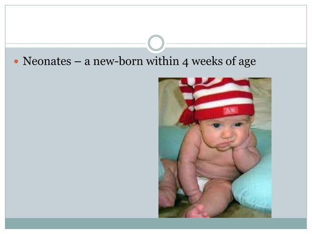 Anatomical and physiological differences between an adult and neonates ...