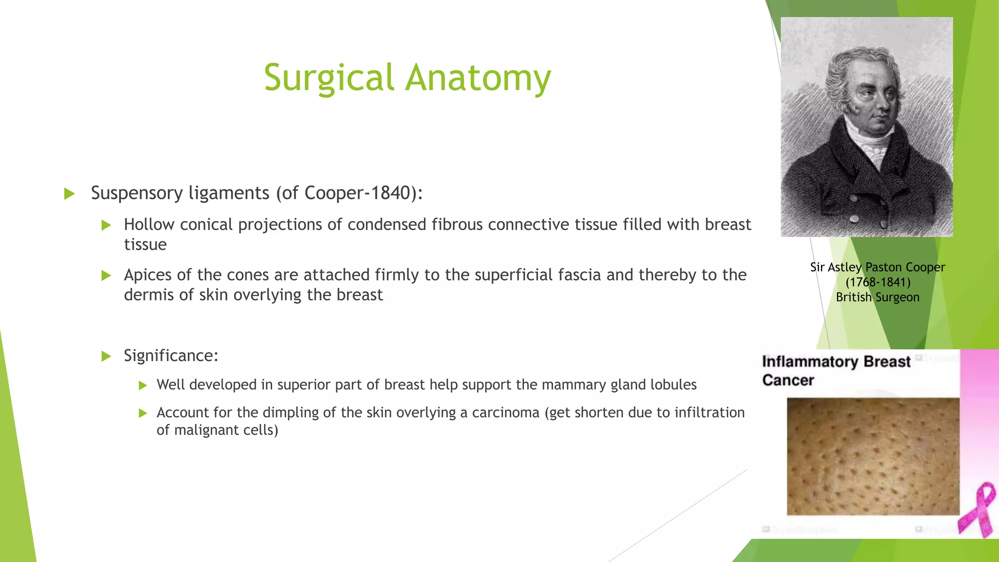 Anatomical basis of spread of breast carcinoma | PPT