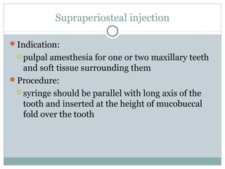 Anatomical correlation of local anesthesia in dentistry | PPT