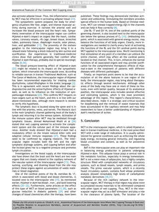 Anatomical features of the interscapular | PDF