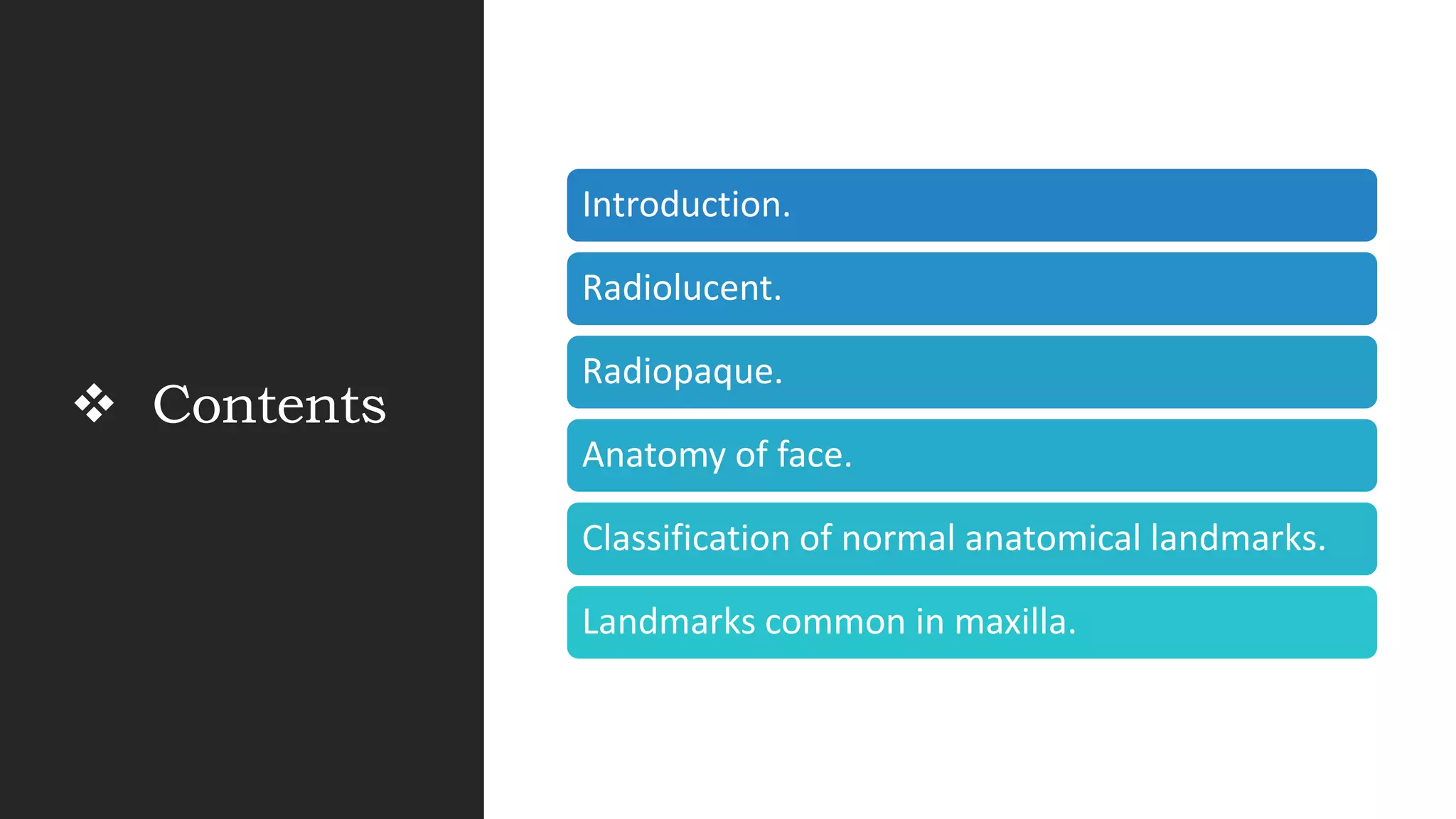 Anatomical landmark in oral radiology | PPTX