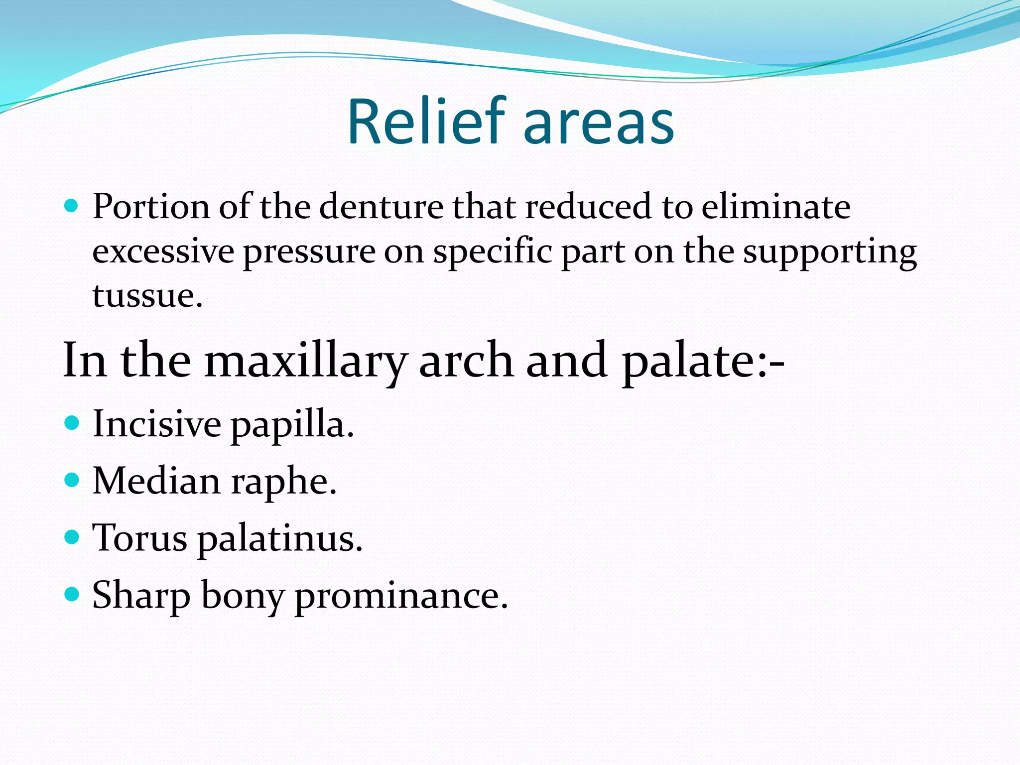 Anatomical Landmarks for Complete Dentures | PPTX