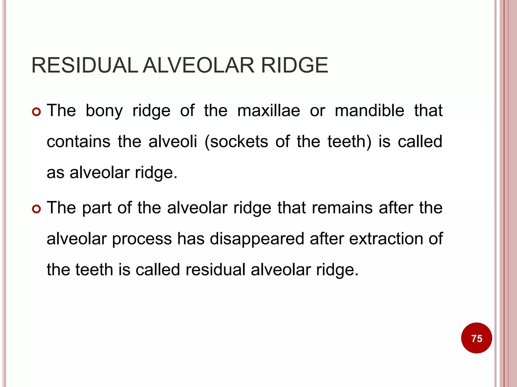 Anatomical landmarks of maxilla and mandible | PPTX