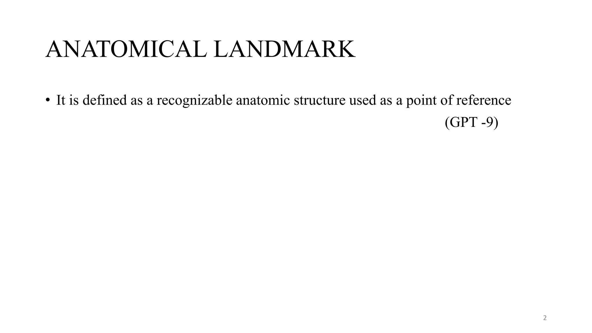 ANATOMICAL LANDMARKS AND PRIMARY IMPRESSION.pptx