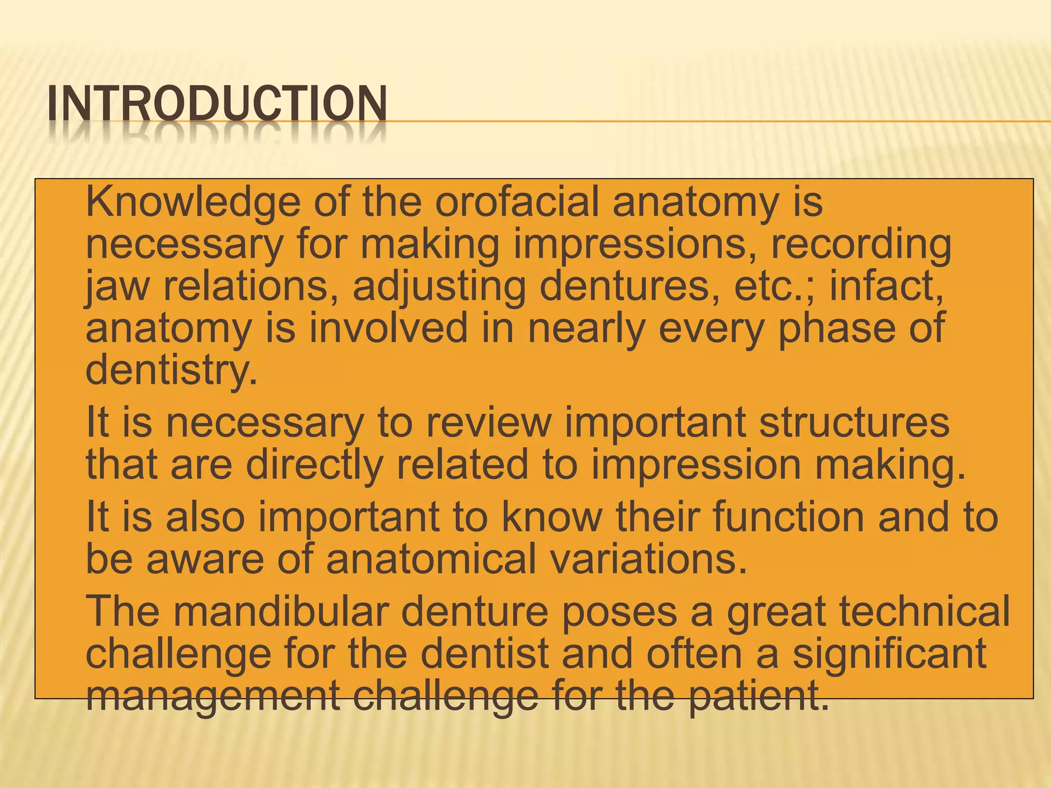 Anatomical Landmarks of Mandible | PPTX