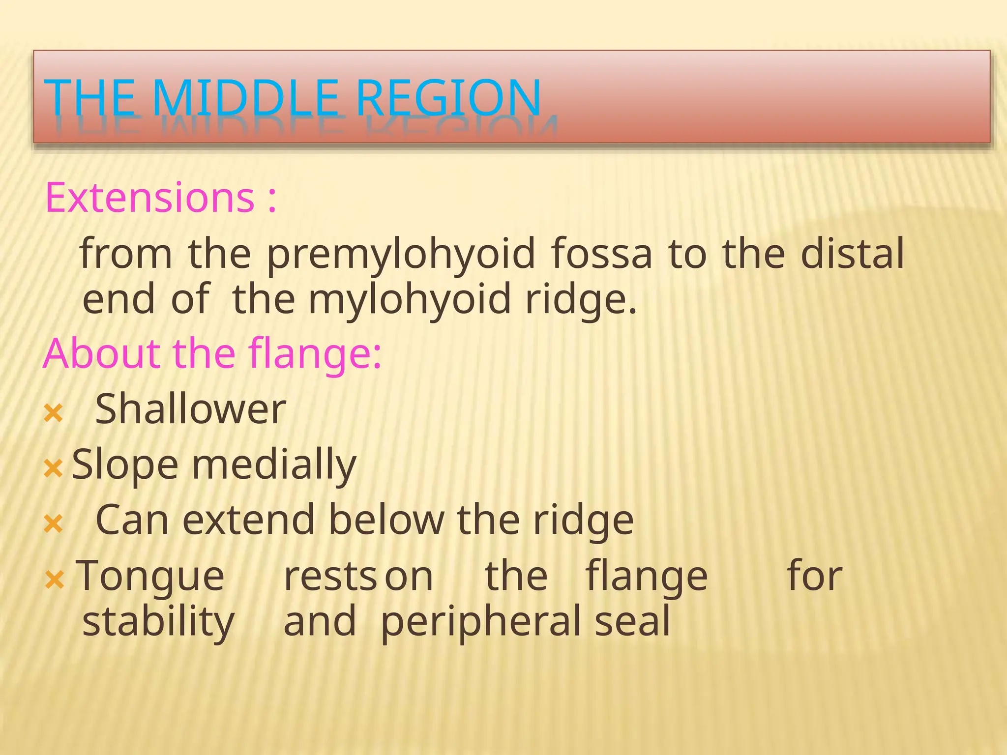 anatomicallandmarksmandible complete edentulous mouth | PPTX