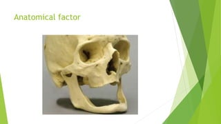 Anatomical landmarks for edentulous patients and facial landmarks | PPTX