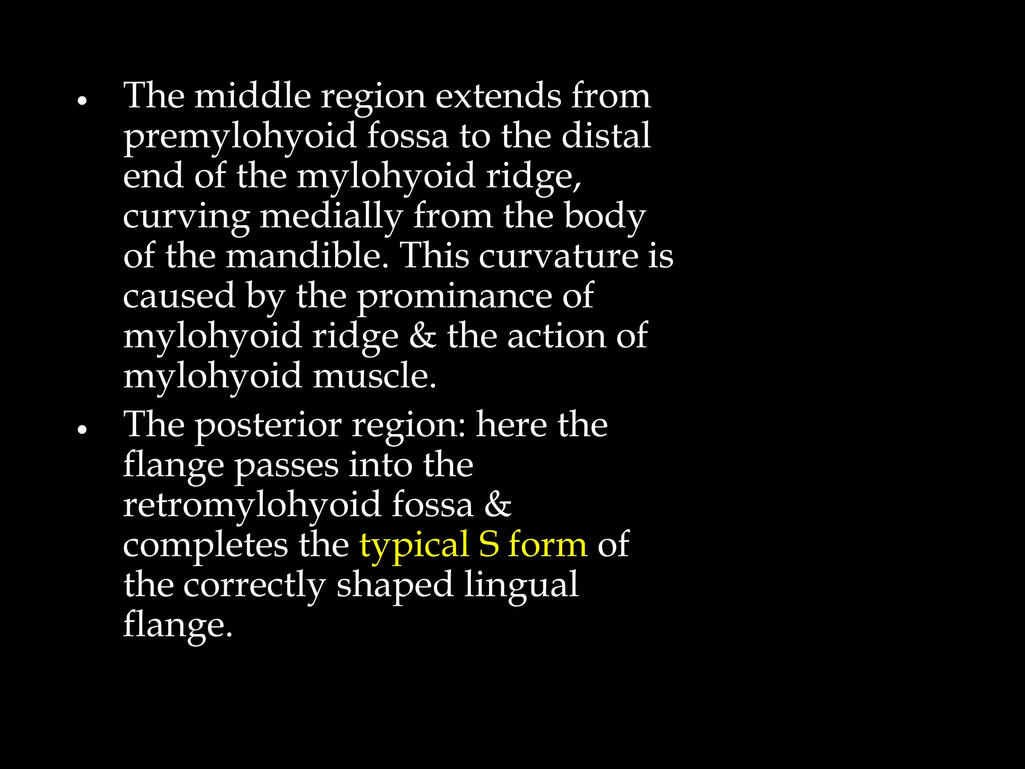 Anatomical landmarks of denture bearing area of.pptx final | PPTX
