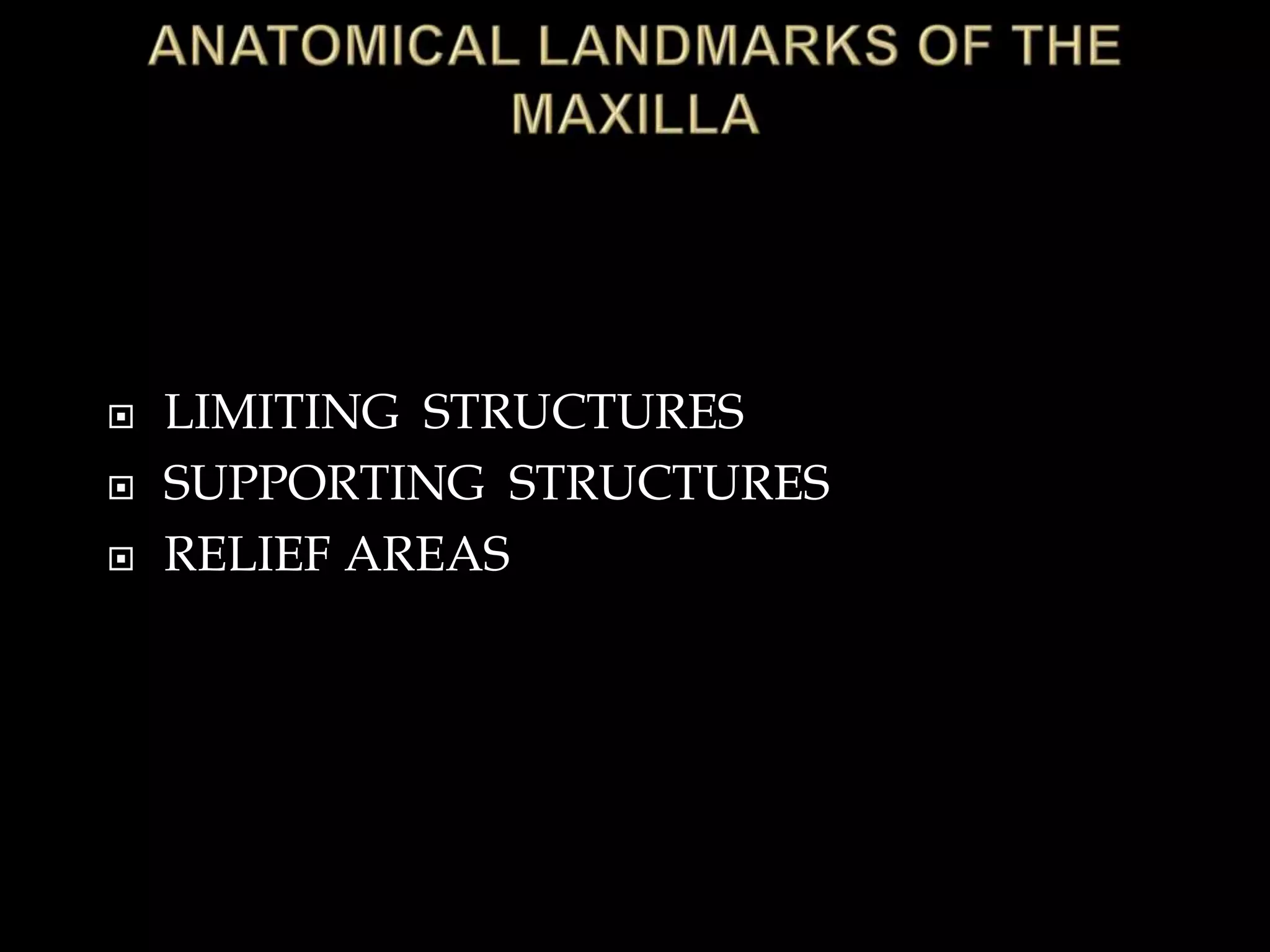 Anatomical landmarks of denture bearing area of.pptx final | PPTX