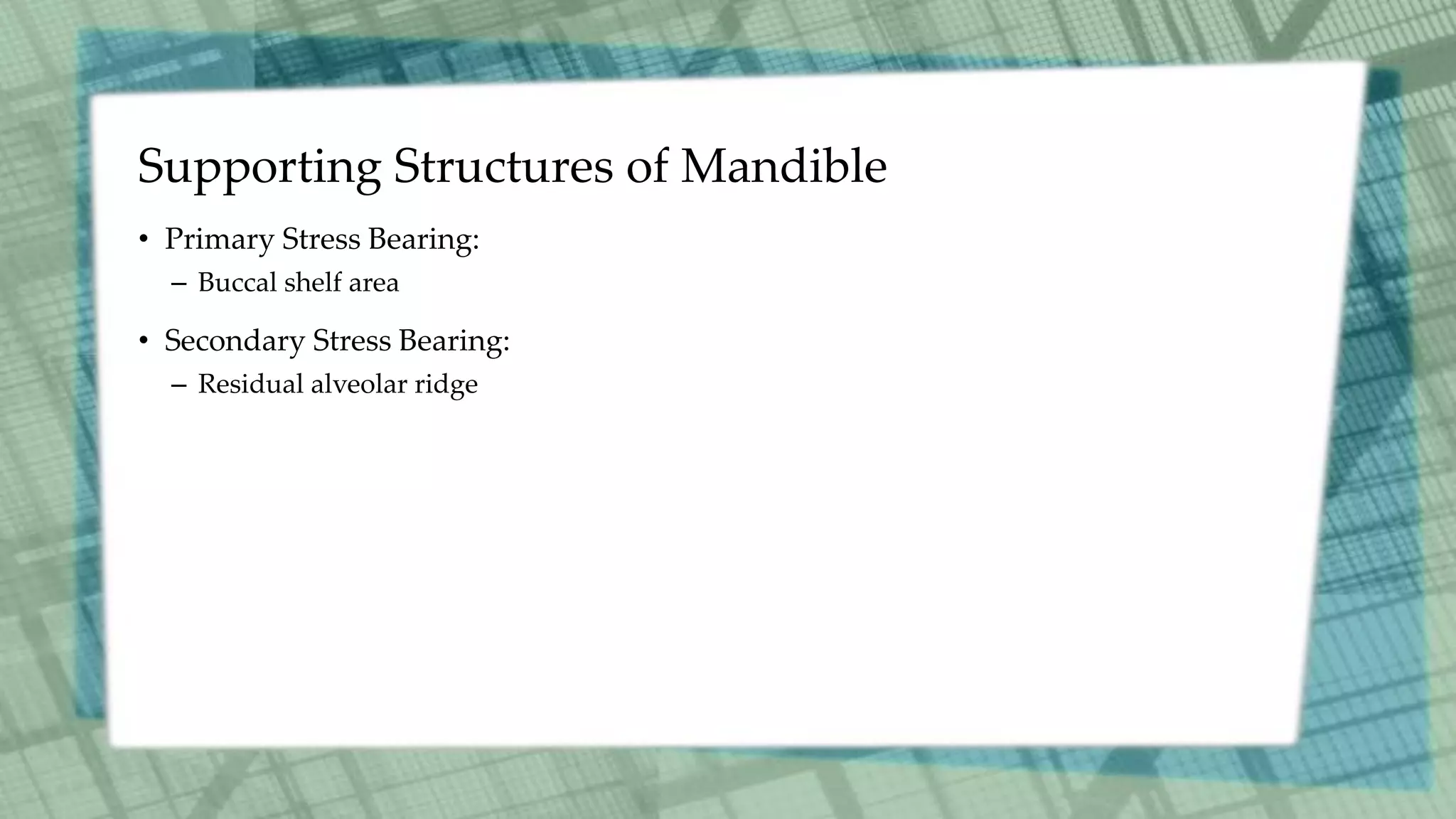 Anatomical landmarks of mandible | PDF