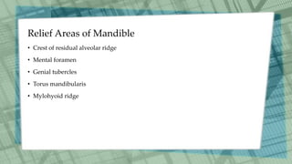 Anatomical landmarks of mandible | PDF