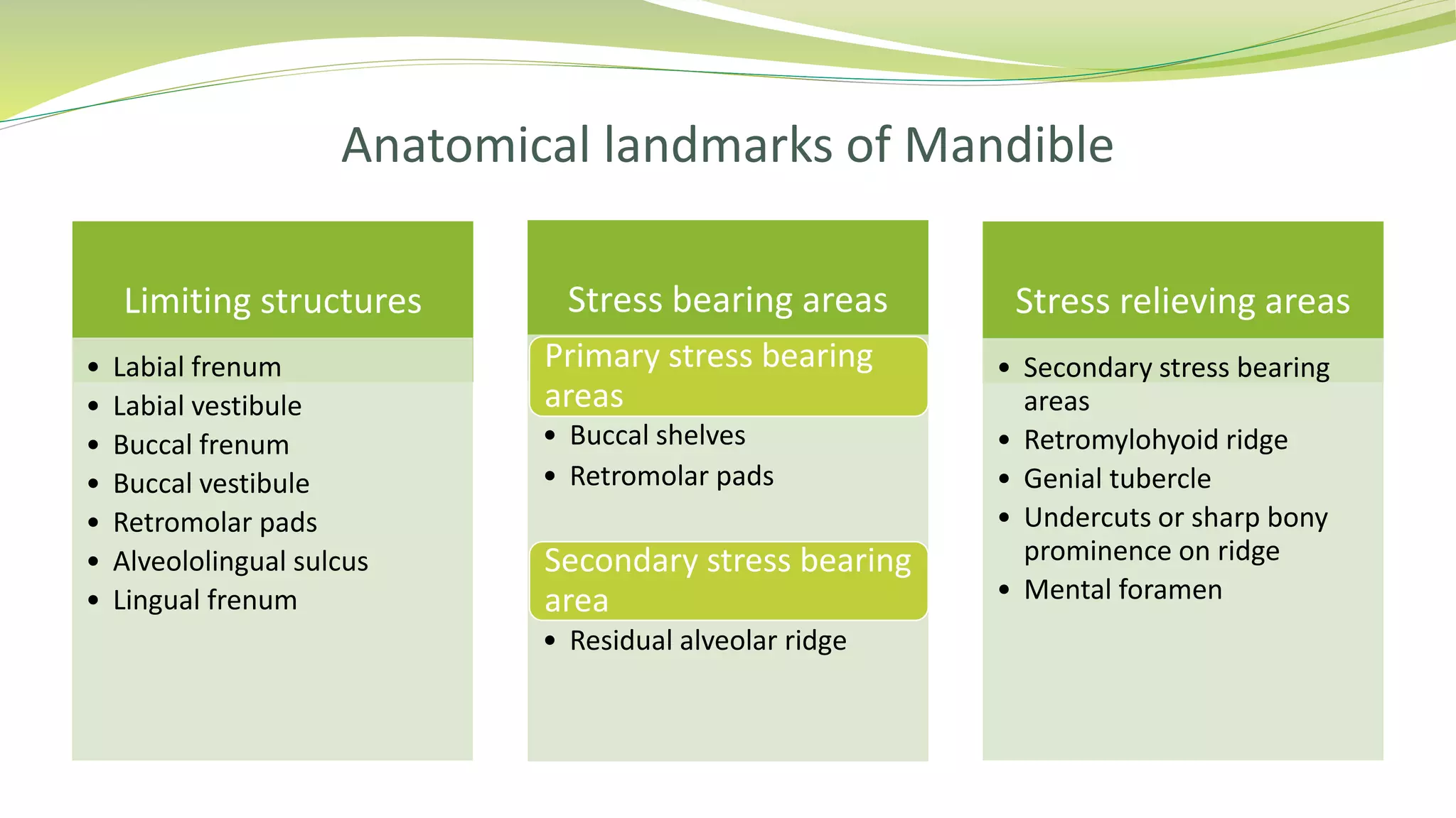 Anatomical landmarks of maxilla and mandible [autosaved] | PPTX