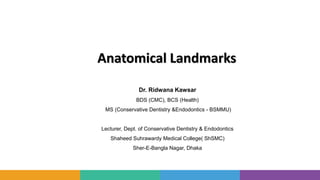 Anatomical Landmarks of tooth.pptx
