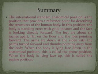 Anatomical planes & cavities | PPTX