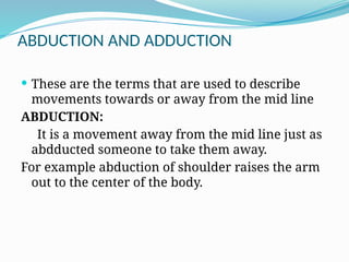 Anatomical positions and terminologies. | PPT