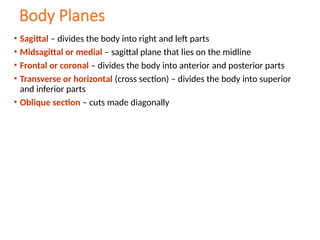 Anatomical and physiology o regions.pptx