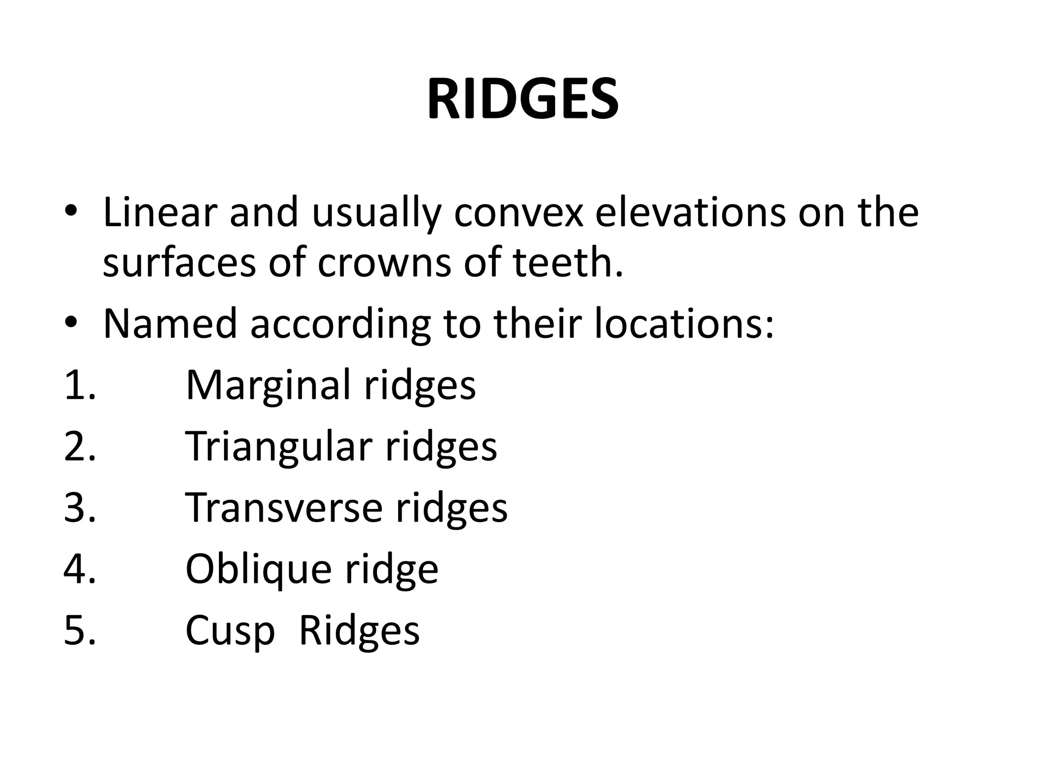 Anatomical structures of teeth | PPTX