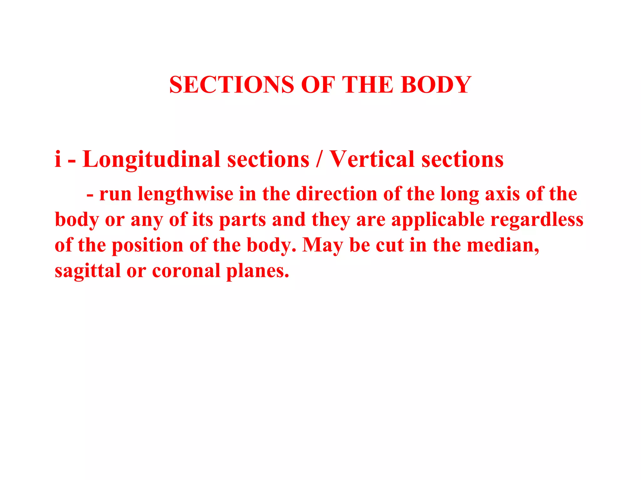 Anatomical terminology | PPT